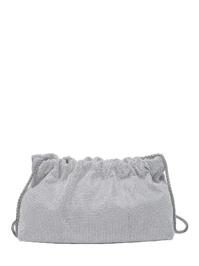URBAN EXPRESSIONS Hazel Clutch - Silver