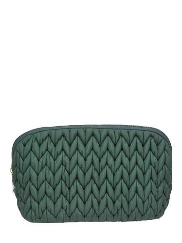 URBAN ESSENTIALS Celisse Cosmetic & Travel Organizer Dome Pouch - Emerald