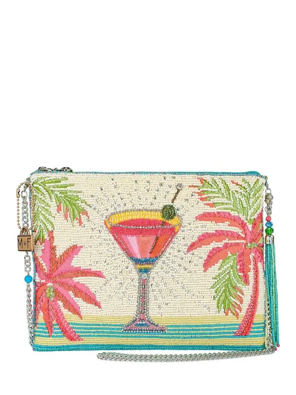 MARY FRANCES ACCESSORIES Palm Paradise Crossbody Handbag - Multi