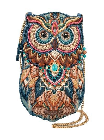 MARY FRANCES ACCESSORIES Wise & Wild Crossbody Handbag - Multi