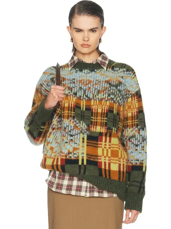 Dries Van Noten Teps Sweater - Forest