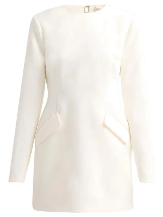 Ramy Brook Brittany Long-sleeve Mini Dress - Ivory