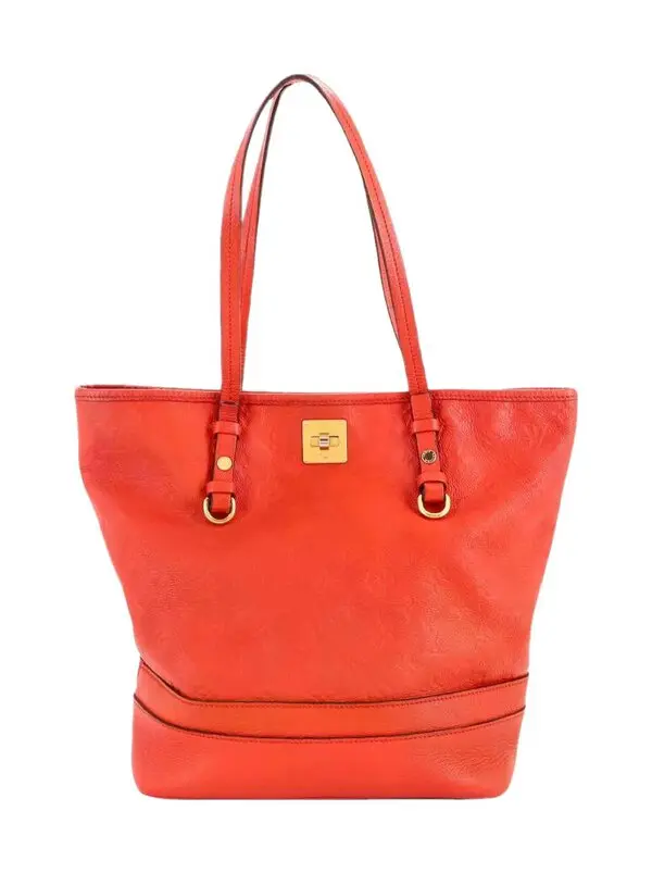 LOUIS VUITTON Citadine Handbag Monogram Empreinte Leather Pm Tote Bag - Red