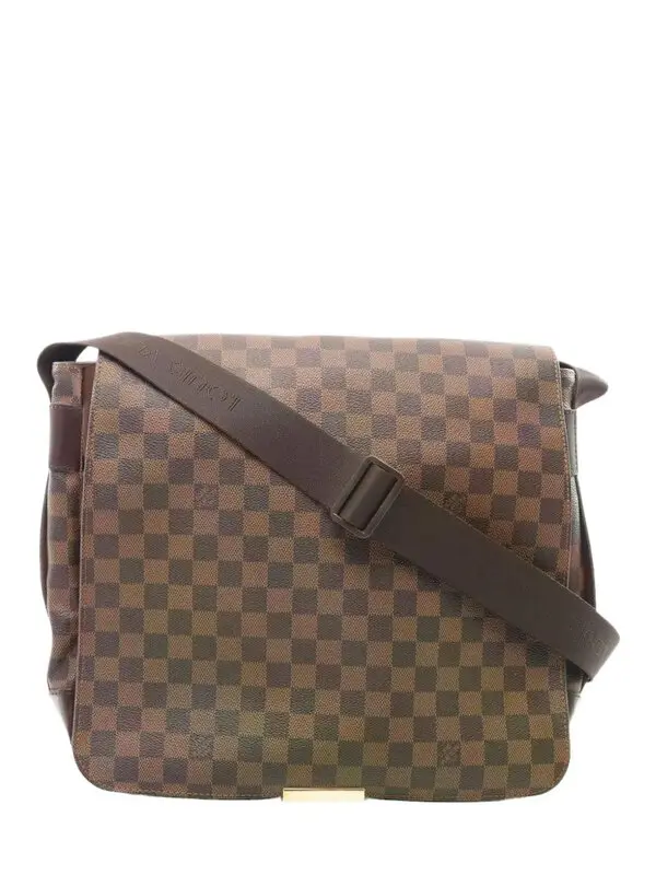 LOUIS VUITTON 2007 Bastille Damier Ebène Messenger Bag - Brown