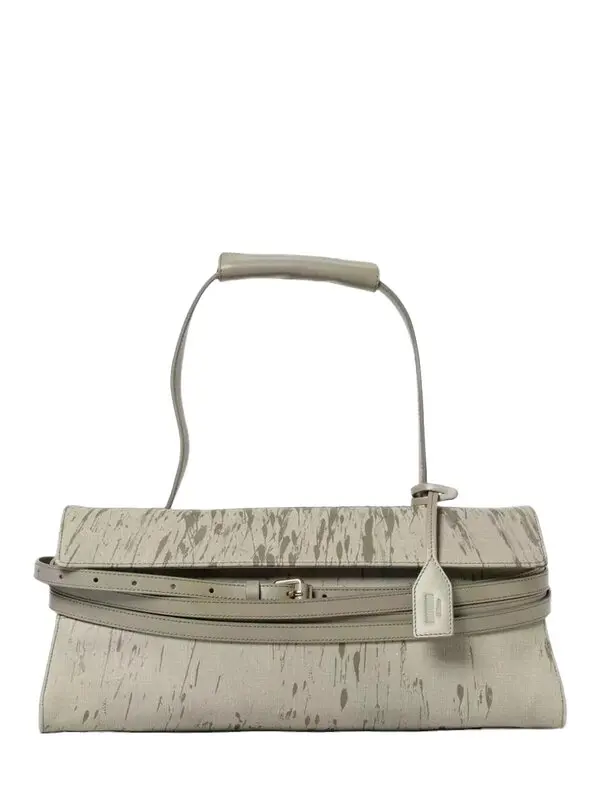 Moschino Rain Tie Me Allongé Shoulder Bag - Neutrals