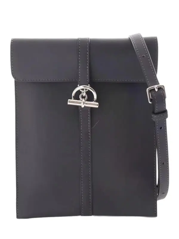 Hermès 2025 Glennan To Go Ardoise Shoulder Bag - Grey