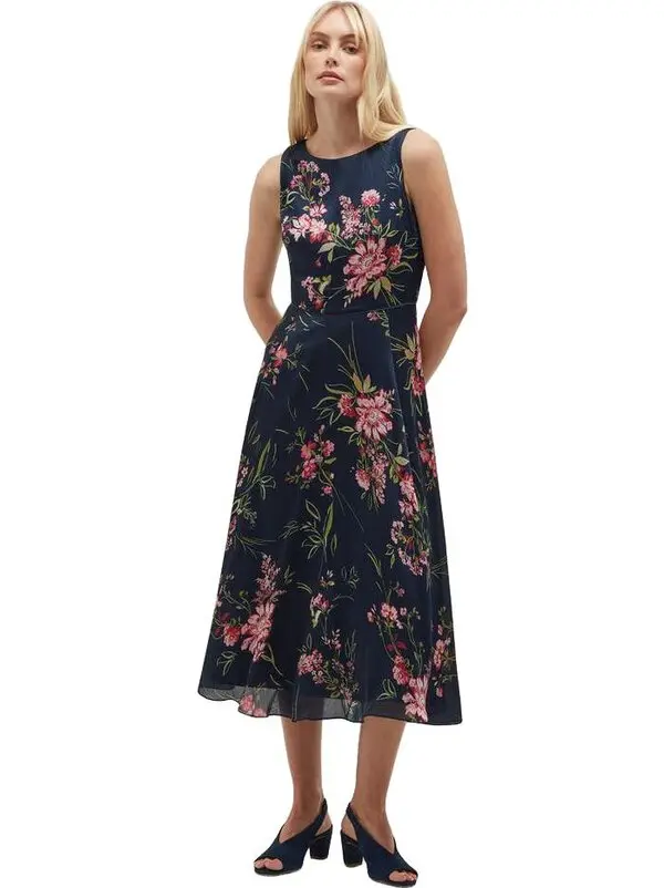 HOBBS LONDON Carly Dress - Midnightmulti