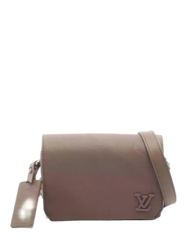 LOUIS VUITTON 2010s Aerogram Fastline Wearable Wallet Shoulder Bag - Brown
