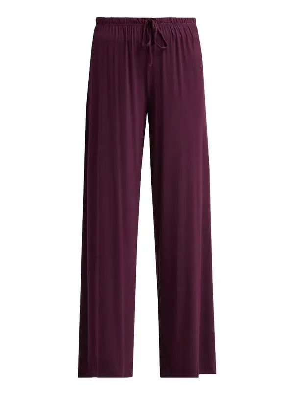 SKIMS Jersey Lounge Pants - Currant