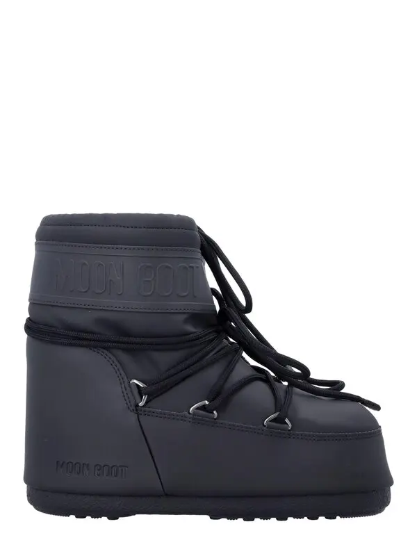 Moon Boot Lace-up Ankle Snow Boot - Nero