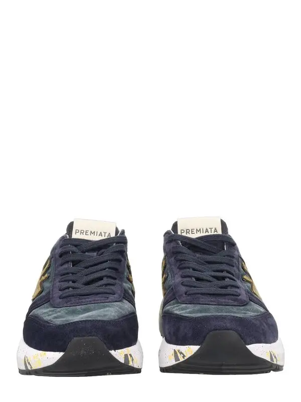 Premiata Mick Leather Sneaker - Blue
