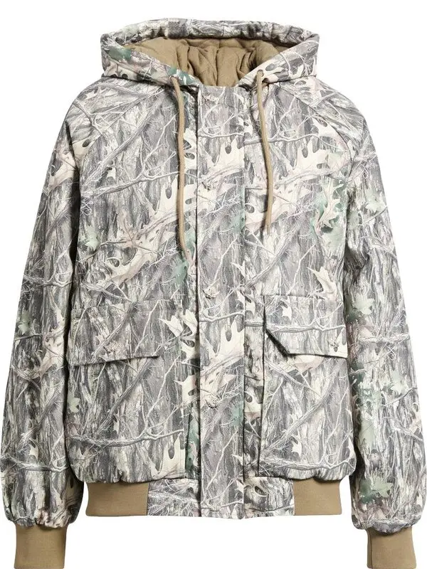 BOYS LIE Manhunt Silver Camo Utility Jacket - Multi