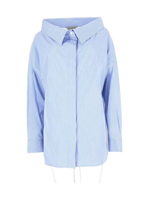 Balenciaga Camicia Stola - Blue