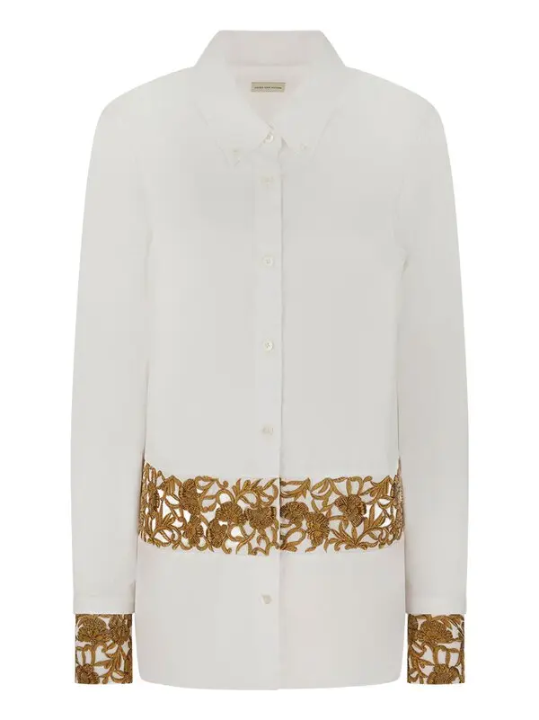 Dries Van Noten Clothing Shirts - Off White