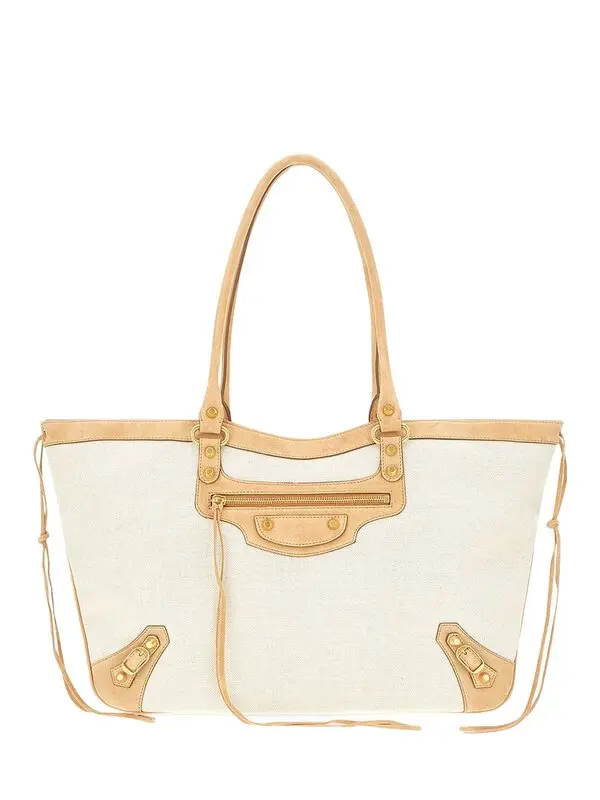 Balenciaga Bags Shopper Bags - Natural Beige