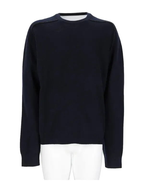 MAISON MARGIELA Maglia In Lana - Blue