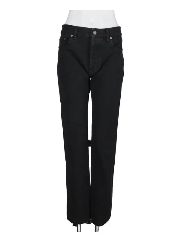 Saint Laurent Jeans In Denim Di Cotone - Black