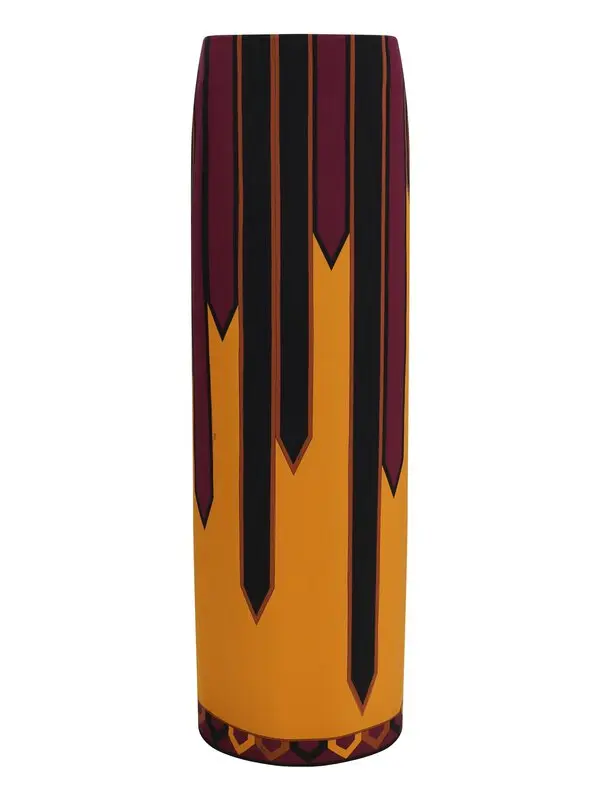 Emilio Pucci Tecno Couture Long Skirt - Multicolor