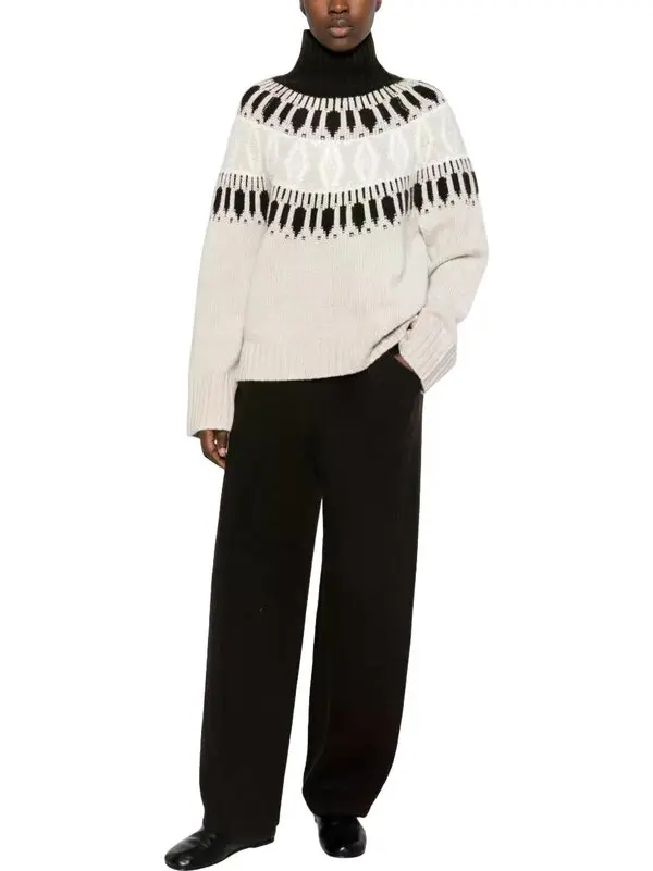 LISA YANG Veda Wide-leg Cashmere Trousers - Black