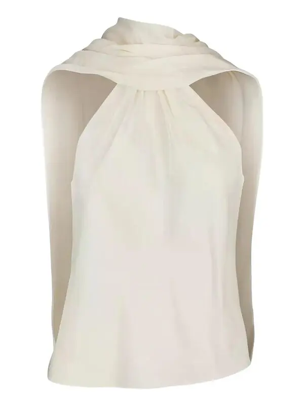 Simkhai Scarlett Sleeveless Top - Neutrals