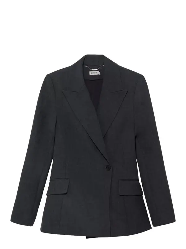 Simkhai Surabhi Hourglass Blazer - Grey