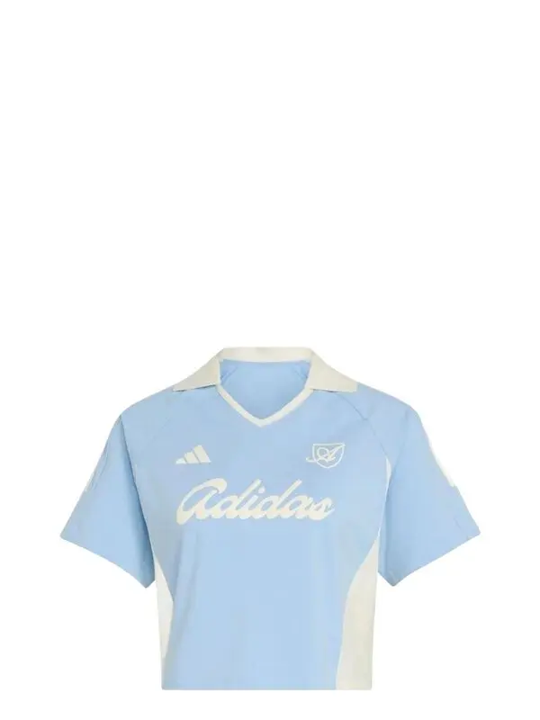 Adidas Lux Tiro Regular Short-sleeved Polo Shirt Asia Sizing - Blue
