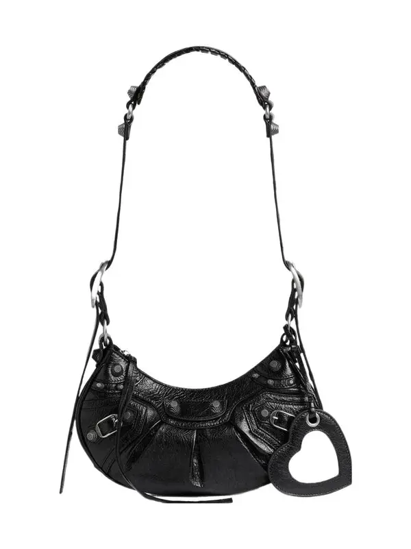 Balenciaga Arena Lambskin Le Cagole Xs Shoulder Bag - Black