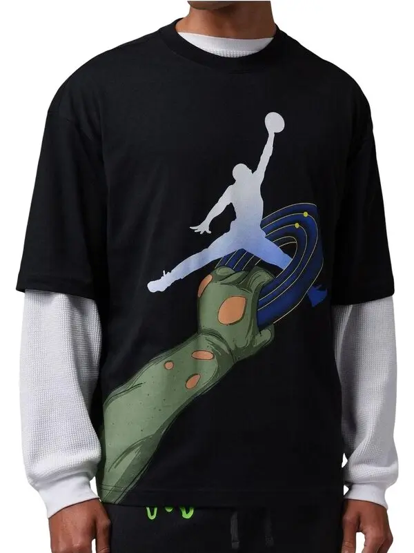 JORDAN Sport Space Jam Monstars T-shirt - Black