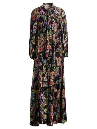 CONNOR & BLAKE Maxi Dress Size Viscose - Black