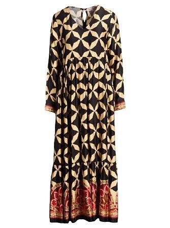 CONNOR & BLAKE Maxi Dress Size Viscose - Black