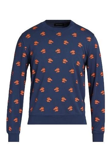KRIS VAN ASSCHE Sweatshirt Size Cotton - Navy