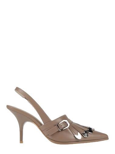 Pinko Pumps Light Brown Size Leather - Beige