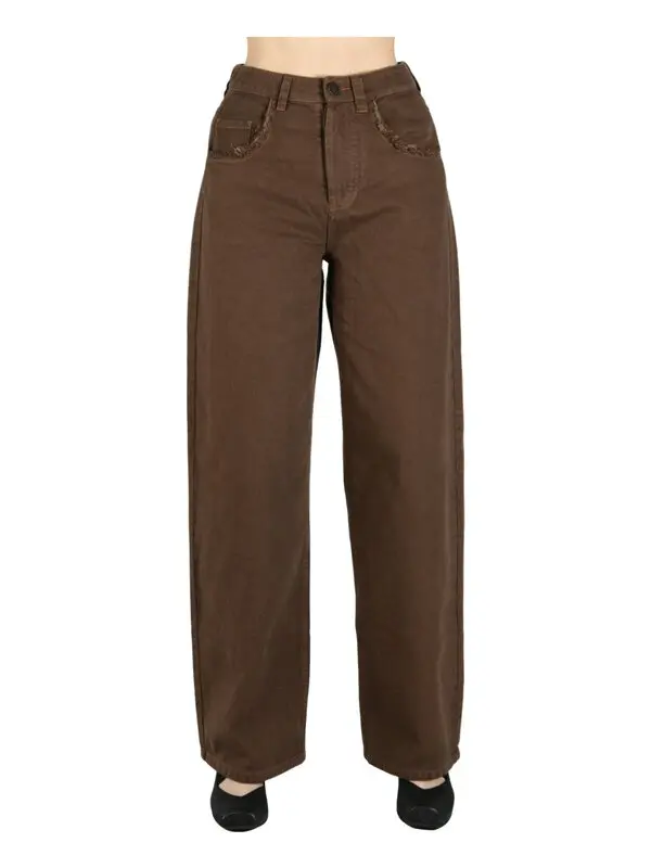 UMA WANG Phyllis Pants - Brown