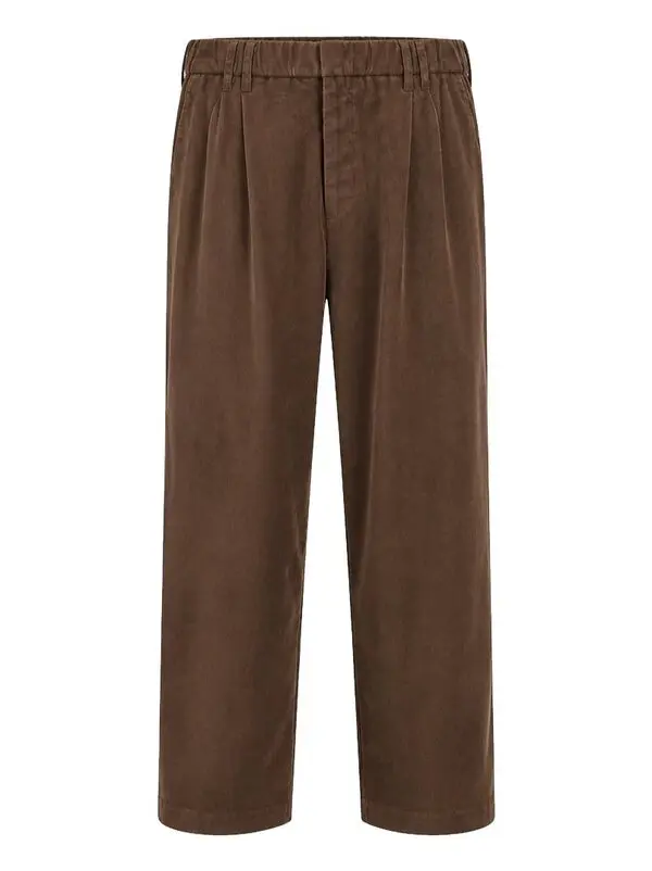 Brunello Cucinelli Casual Trousers With Belt Loops - Brown