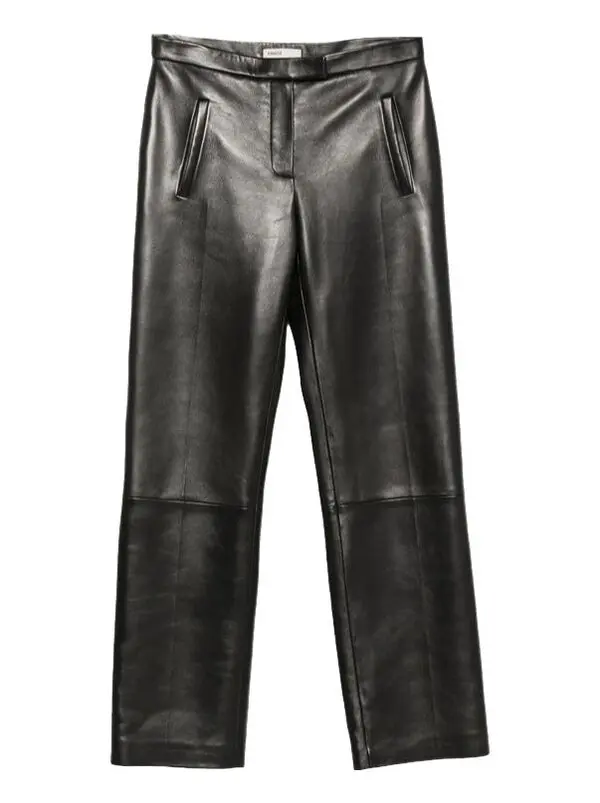Khaite Pleated Casual Trousers - Black