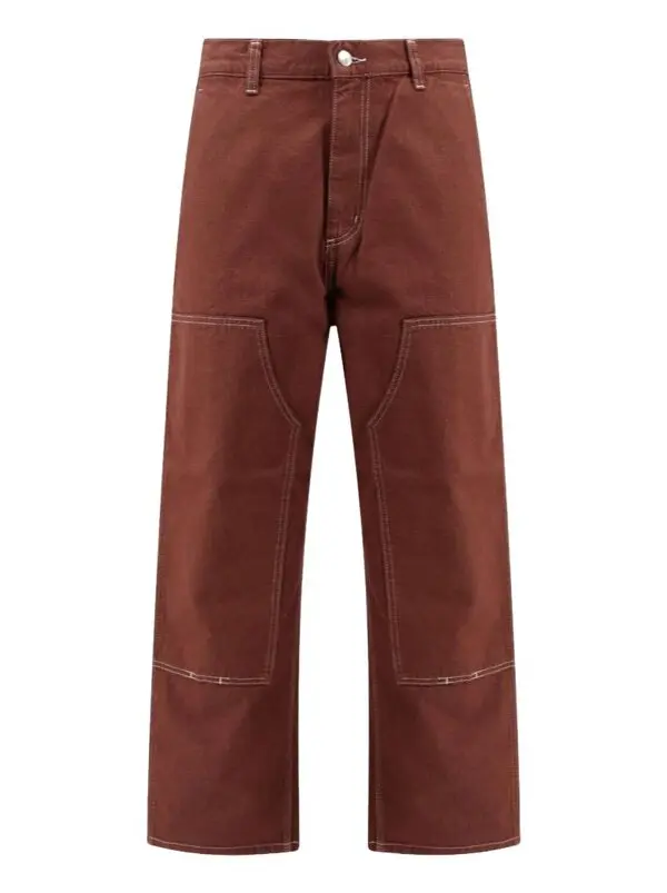 Carhartt Work In Progress Knee Double-panel Jeans - Brown