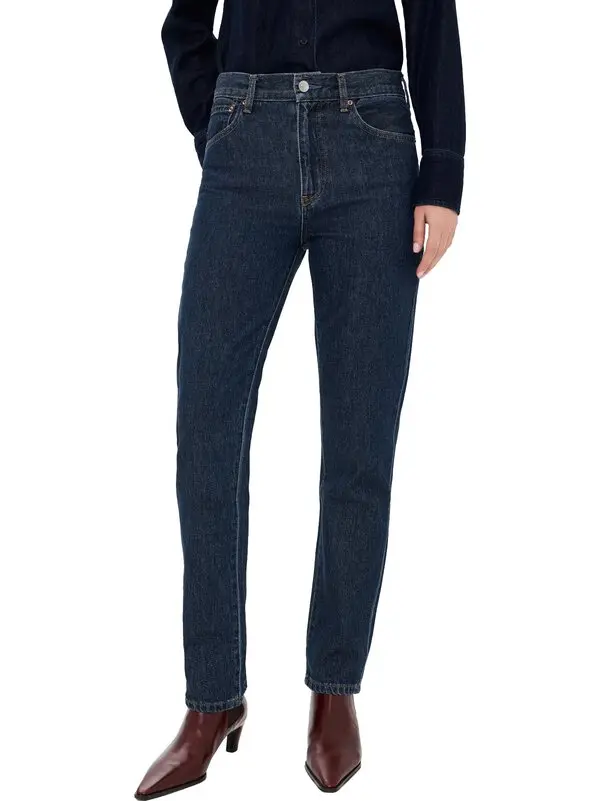 LE JEAN Cowboy Slim Jeans - Rinse