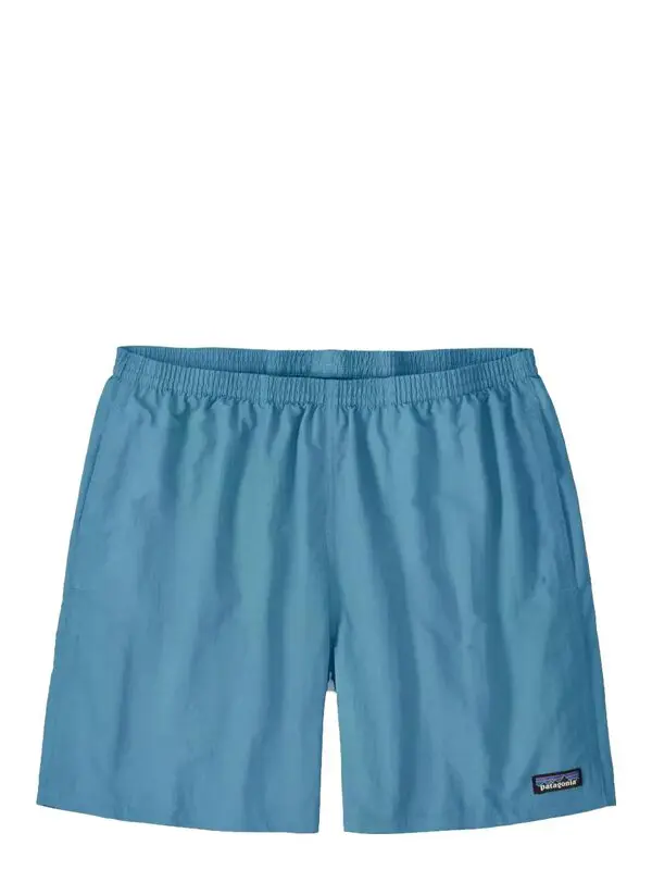 Patagonia Elasticated Logo-patch Shorts - Blue