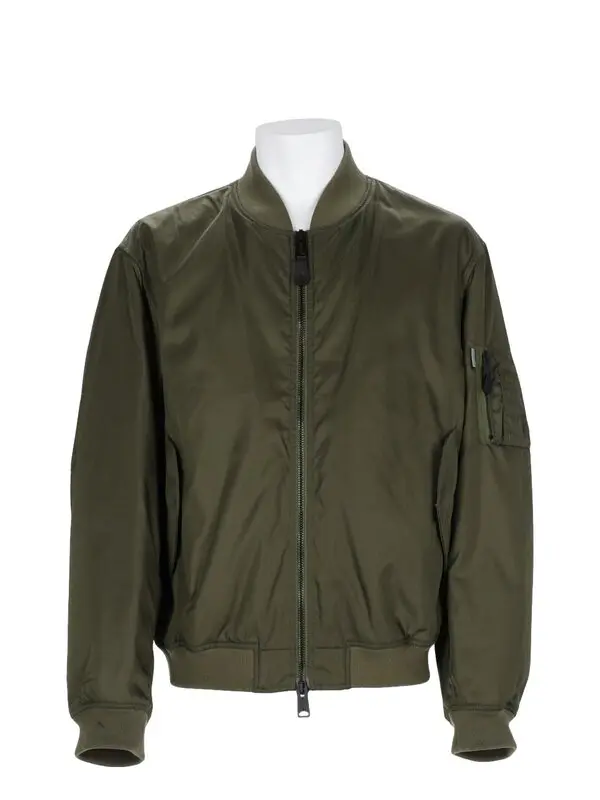 Balenciaga Bomber In Nylon - Green