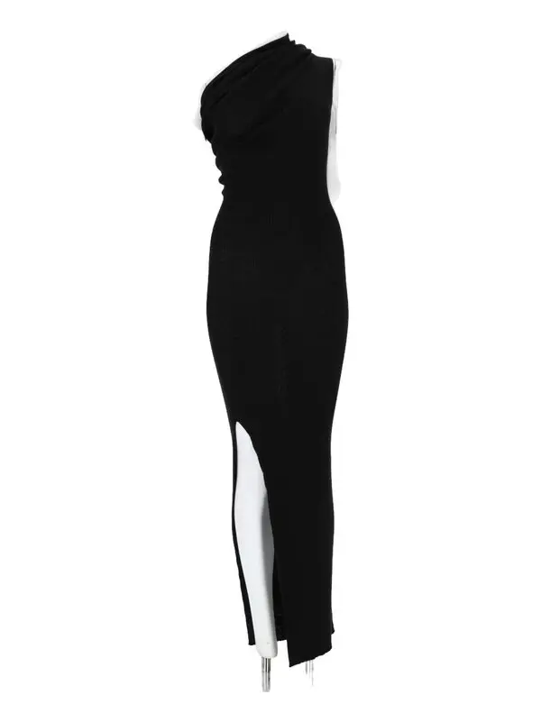 Rick Owens Abito Athena In Maglia - Black
