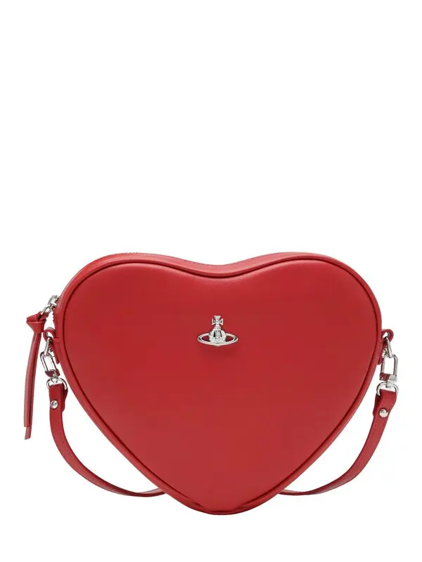 VIVIENNE WESTWOOD Alexa Heart Shoulder Bag - Red