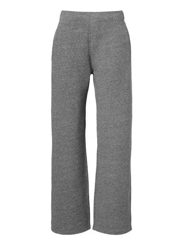NILI LOTAN Cotton-blend Sweatpants - Grey