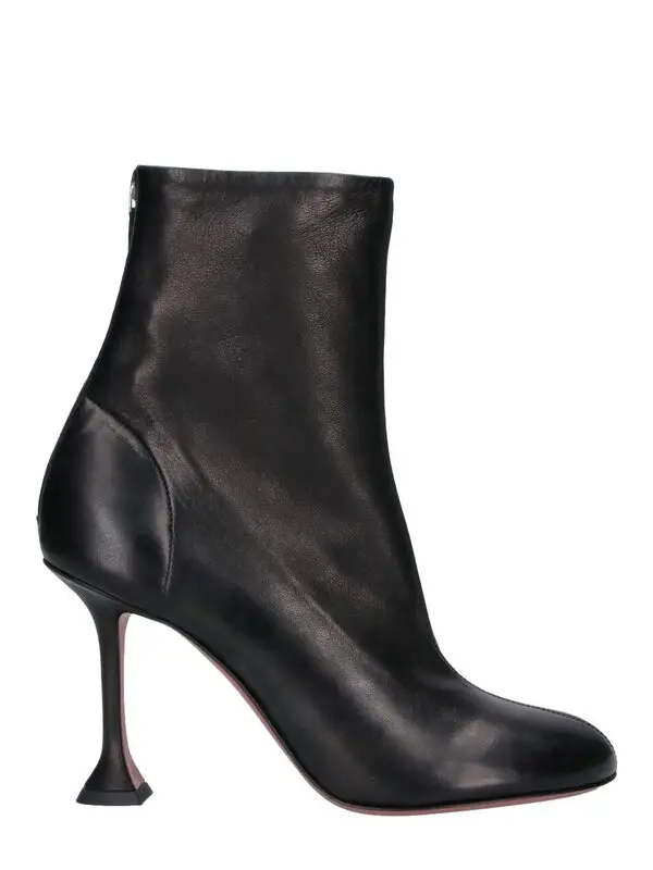 Amina Muaddi Ankle Boots “iris 95 - Black