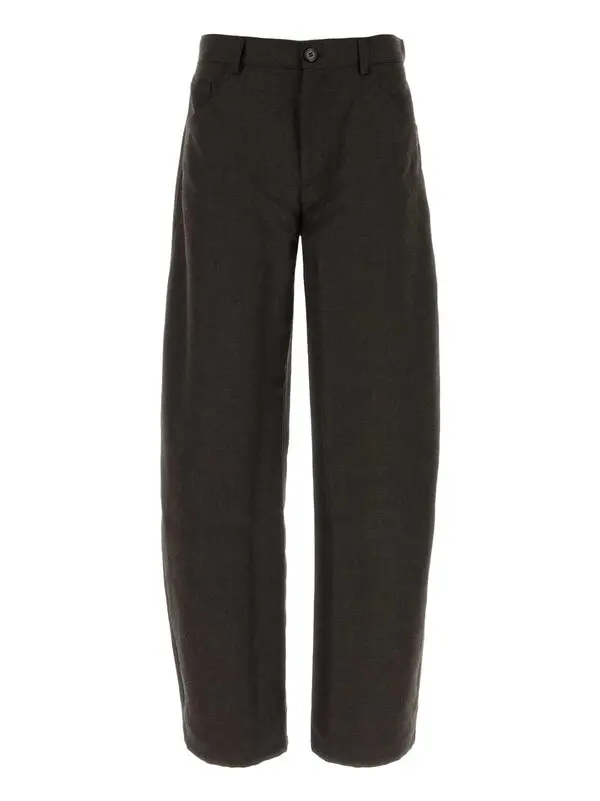 Séfr Dark Wool Pant - Brown