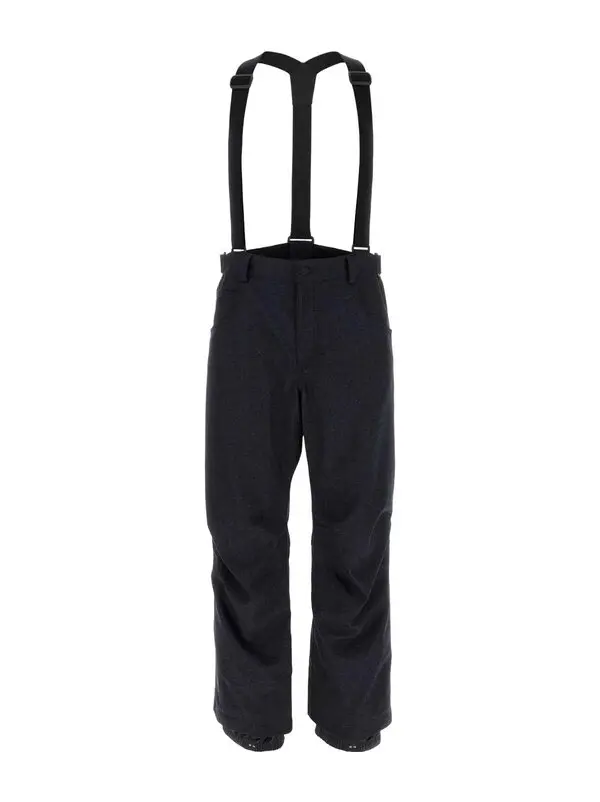 Moncler Dark Wool Ski Pant - Blue