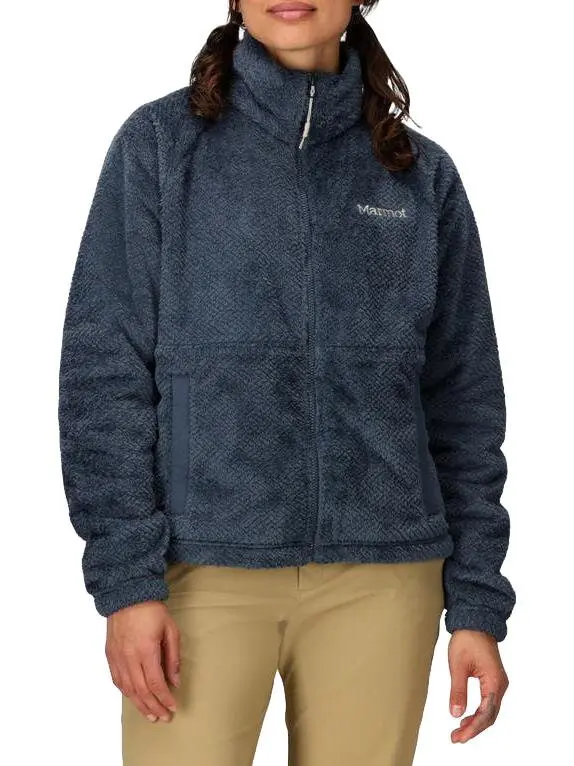 MARMOT Homestead High Pile Fleece Jacket - Thunderhead