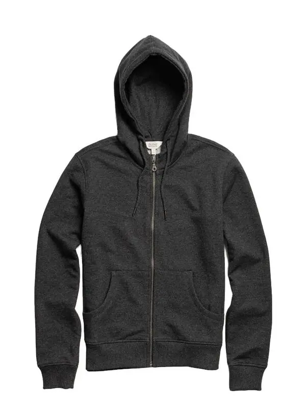 Bridge & Burn Mason Recycled Zip Hoodie - Graphite