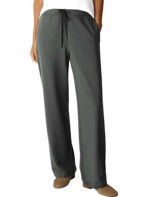Eileen Fisher Straight Leg Pants - Sylvan