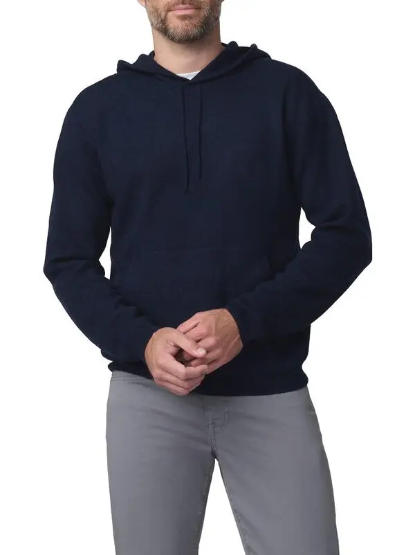 Joe's Jeans Wool Sweater Hoodie - Navy