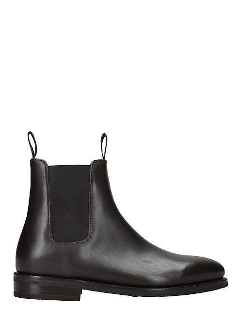 MORJAS The Chelsea Leather Boots - Dark Brown
